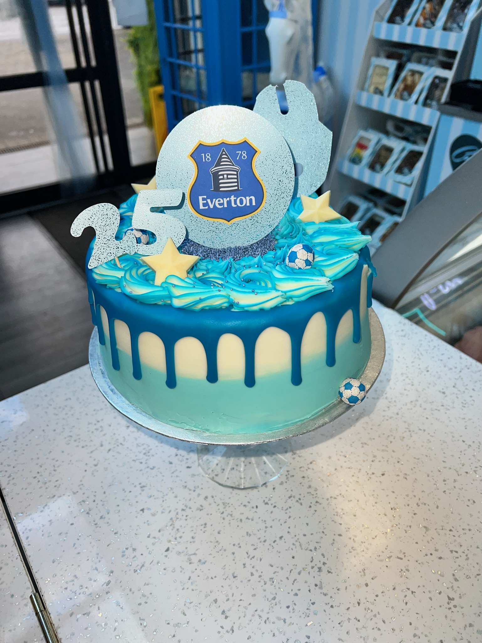 Football Daft Celebration Cake - Cakes By Rebecca