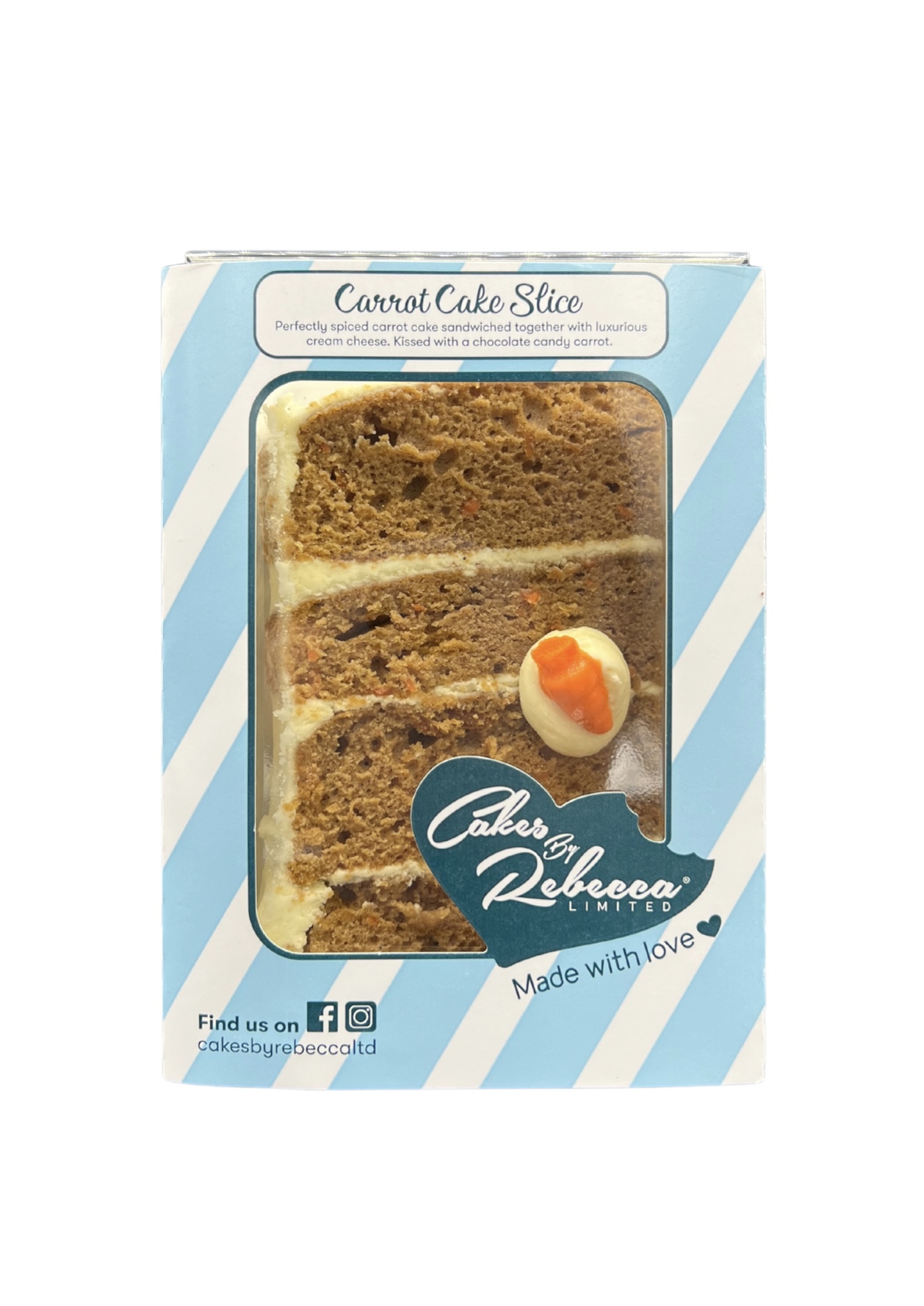 Carrot Slice Cake - Cakes By Rebecca
