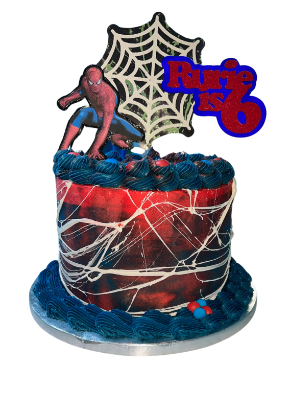 Spiderman Celebration Cake - Cakes By Rebecca